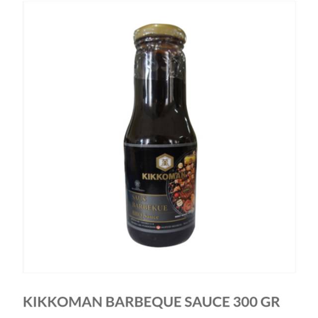 Jual Kikkoman Barbeque Sauce 300 gr / Bumbu BBQ | Shopee Indonesia