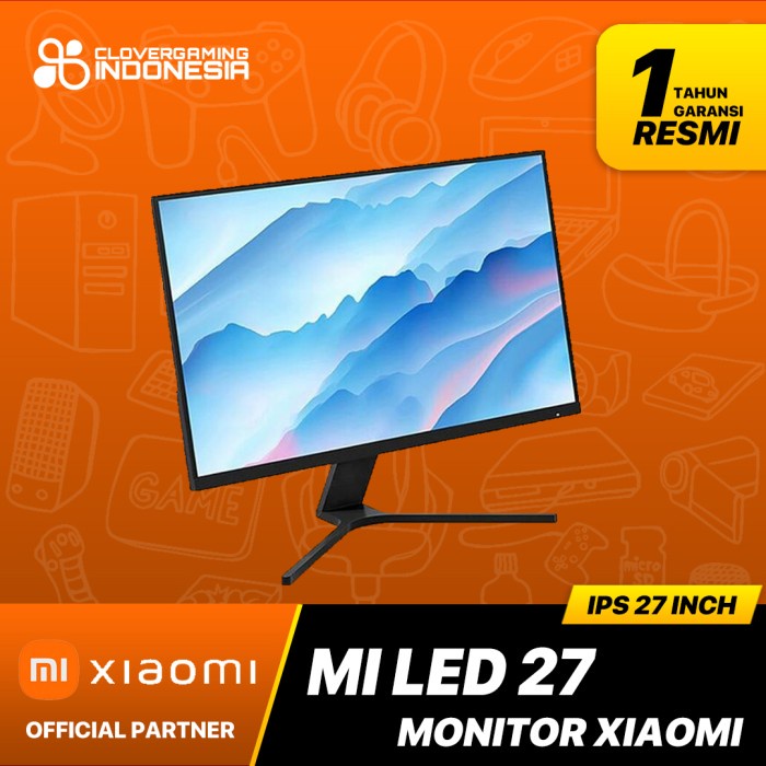 Jual Xiaomi Monitor Mi 27" - Gaming Monitor Led | Shopee Indonesia
