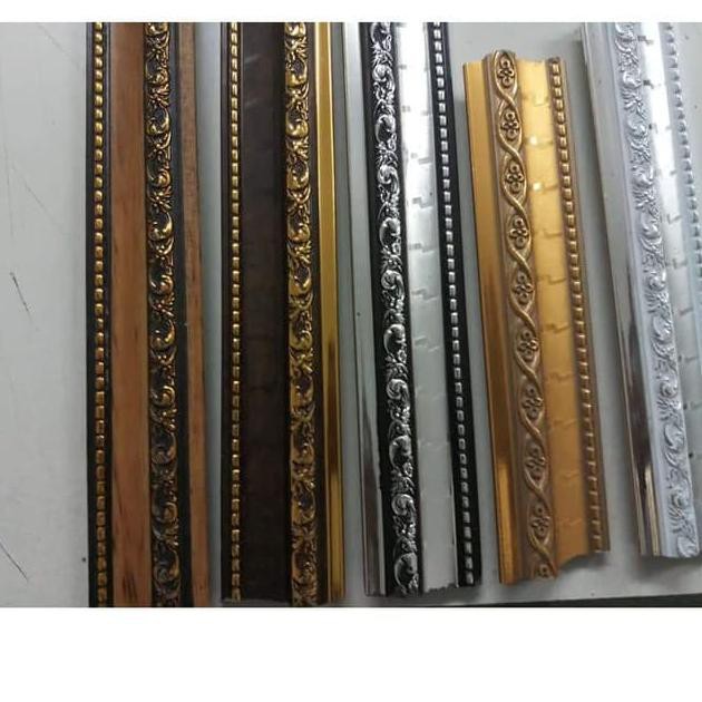 Jual Jaminan!!-007 Lis Pigura Lis Figura PVC List Figura PVC Per Meter ...