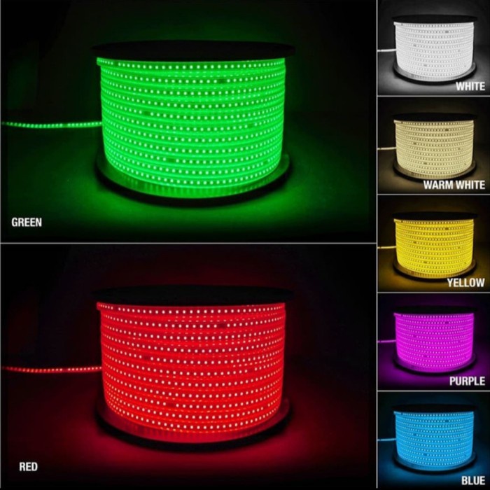 Jual LED SELANG STRIP LIGHT 2835 MATA RAPAT 120 LED PER METER 1METER 1M ...