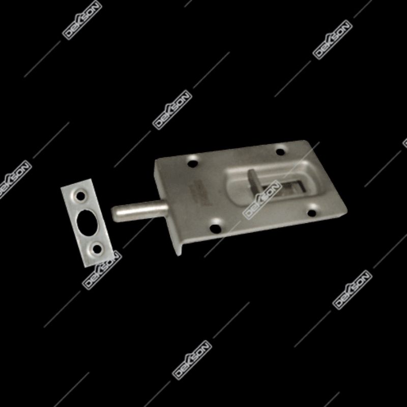 Jual FLUSH BOLT PLATE DEKKSON FBP 2,5" SSS Grendel Slot Tanam Plat 6 ...