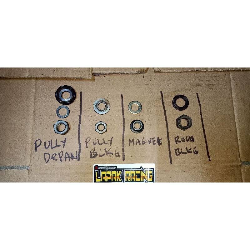 Jual mur ring cvt magnet as roda vario 110 karbu original copotan ...