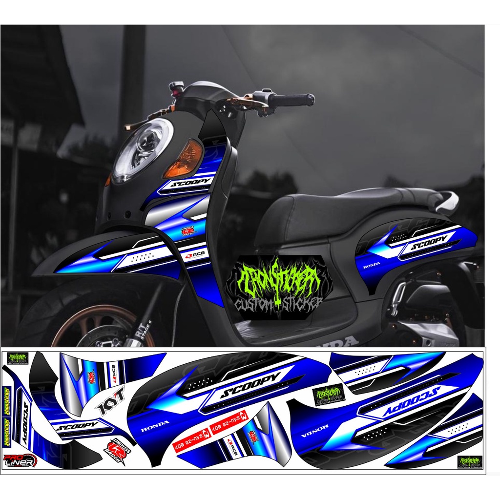 Jual NEW DESIGN. STRIPING VARIASI SCOOPY 2022 PALING KEREN STRIPING ...
