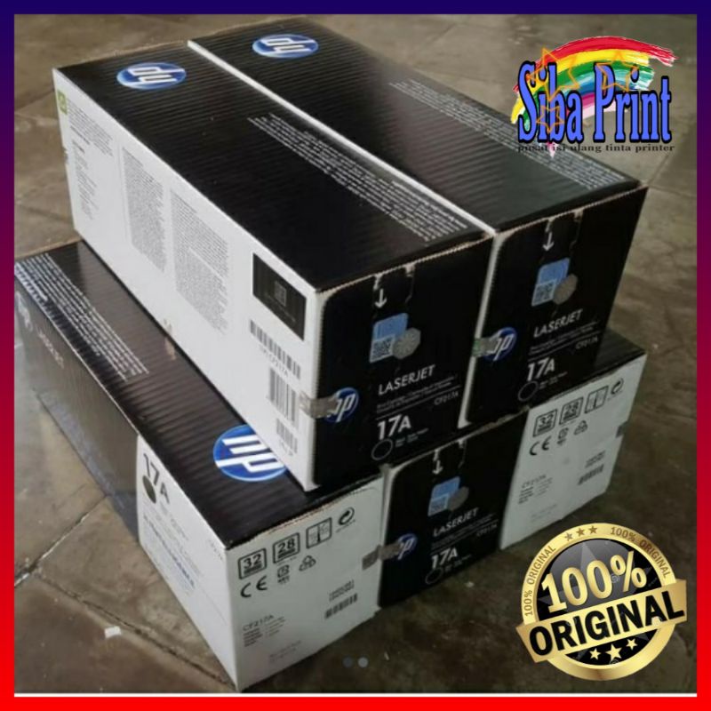 Jual Cartridge Tinta Toner Hp LaserJet 17A CF217A Printer Pro M102 ...