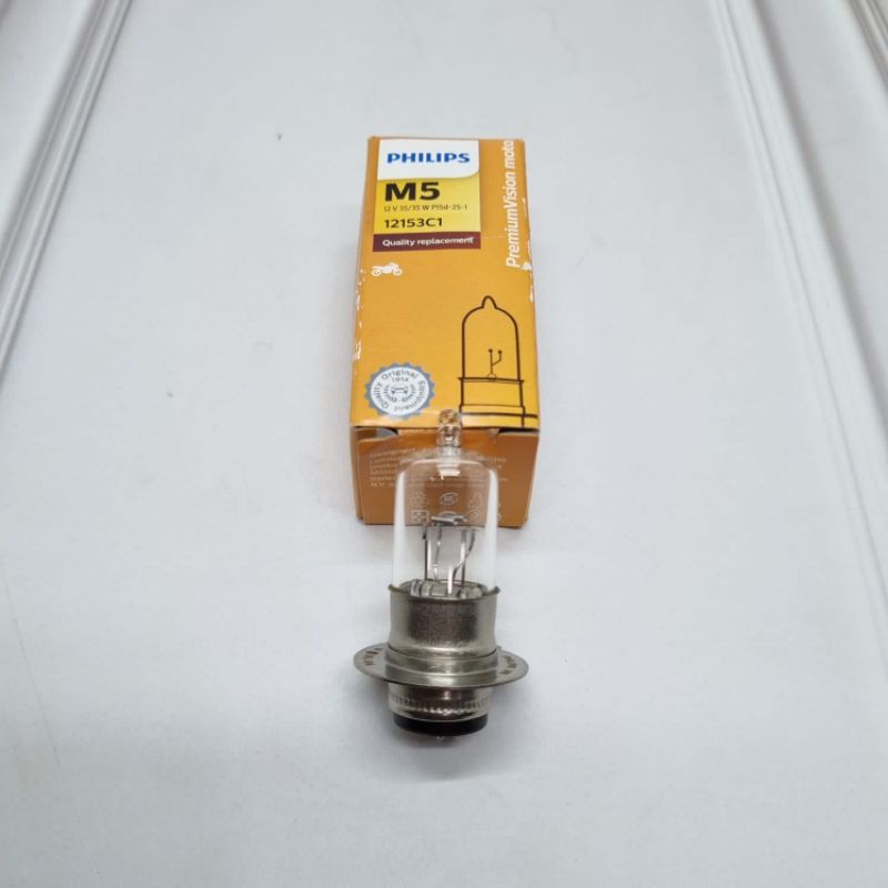 Jual PHILIPS ULITINON ESSENTAIL MOTO LED HL M5 KAKI 1 12 VOLT DC 6 WATT MATIC BEBEK UNIVERSAL ...