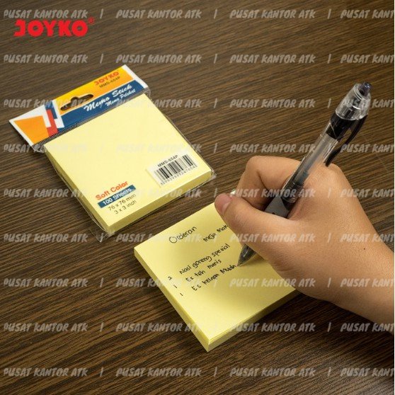 Jual Sticky Note Joyko MMS-654P | MMS 0654 P 654P 654 P Isi 100 Lembar ...