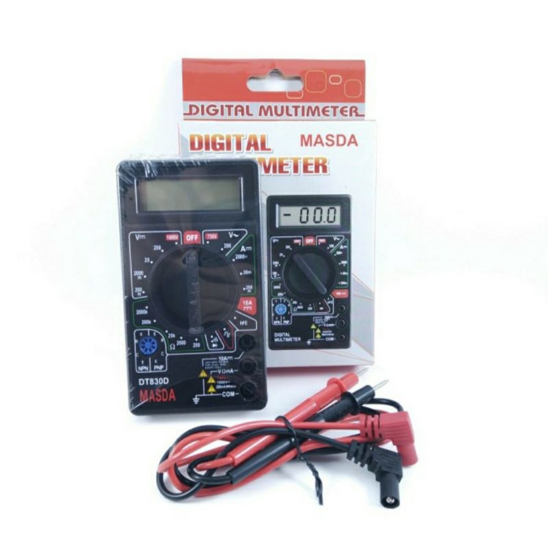 Jual Multitester Digital MASDA DT830D | Shopee Indonesia