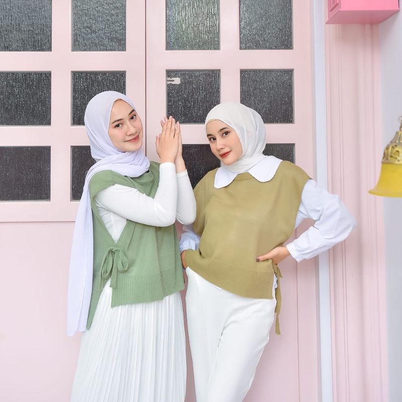 Jual ROMPI Rajut Tali / Vest Tali / Pakaian Rajut Wanita TERBARU ...