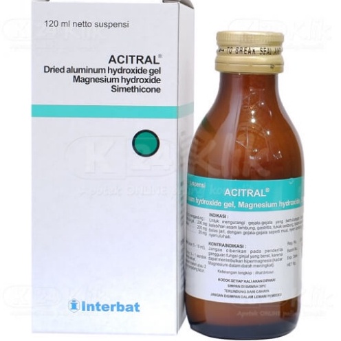 Jual ACITRAL SUSPENSI 120 ML | Shopee Indonesia