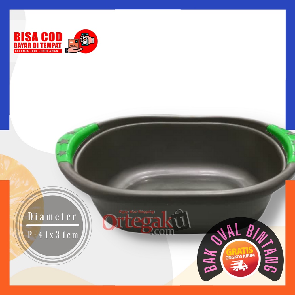 Jual Bak Oval Bintang | Baskom Plastik Untuk Cuci Kaki | Bak Cuci Baju ...