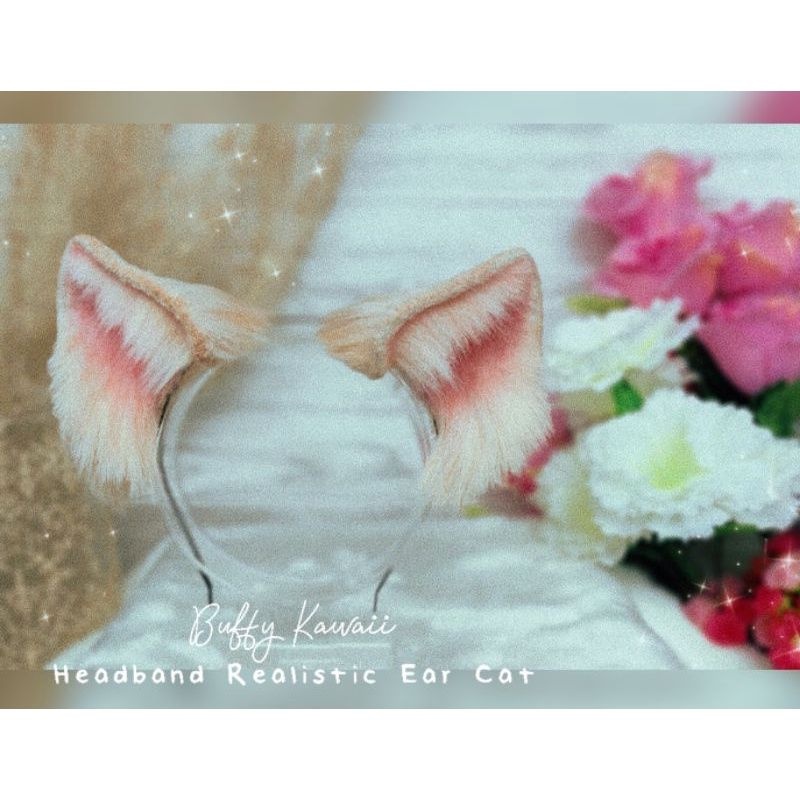 Jual Bando cat ear realistic ahri league of legends game KDA popstar ...