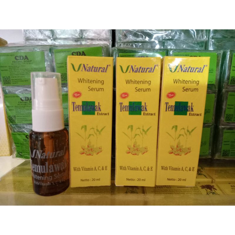 Jual v natural serum temulawak 20 ml | Shopee Indonesia