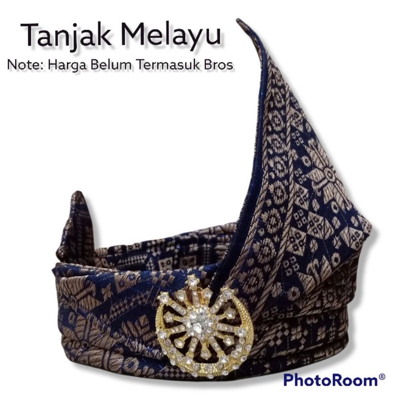 Jual TANJAK MELAYU FULL SONGKET PREMIUM IKAT PANGLIMA BUDAK MELAYU RIAU ...