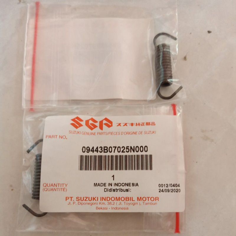 Jual PER KAMPAS REM TROMOL SUZUKI ORI SGP (SATUAN) | Shopee Indonesia