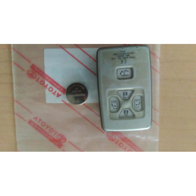 Jual Battery Baterai Batery Remote Alarm Toyota Alphard & Vellfire ...