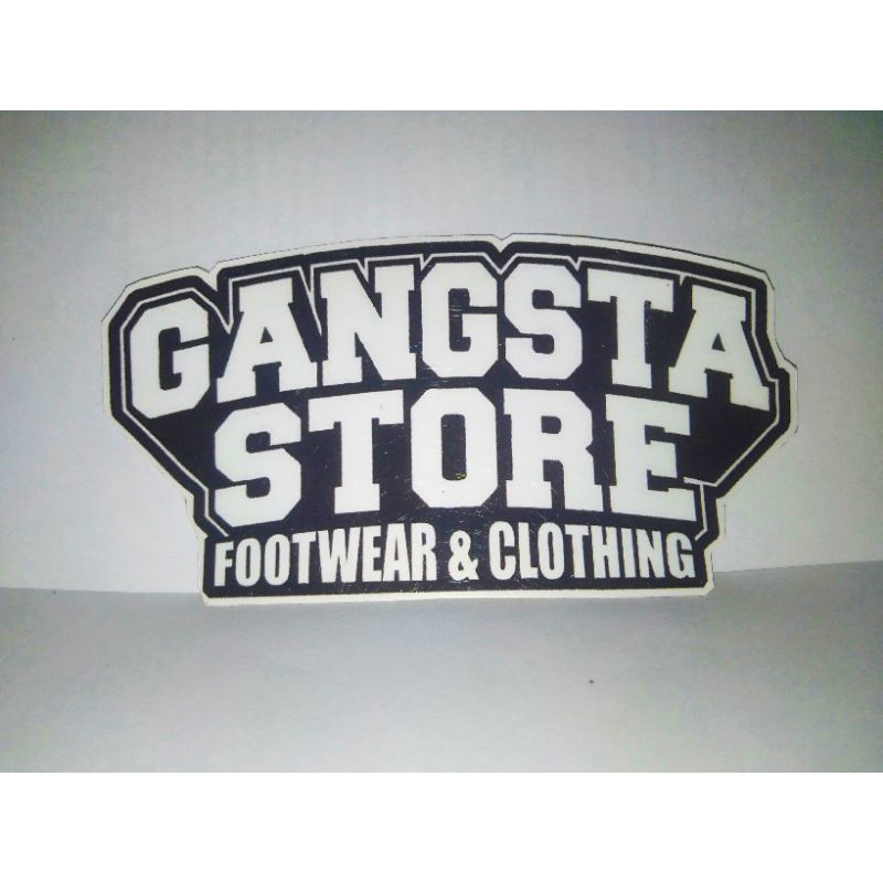 Jual STIKER GANGSTA STORE - minim order 10pcs (pilihan bebas/acak ...