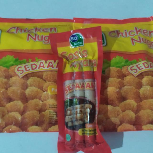 Jual Paket nugget 2 nugget 1 sosis | Shopee Indonesia