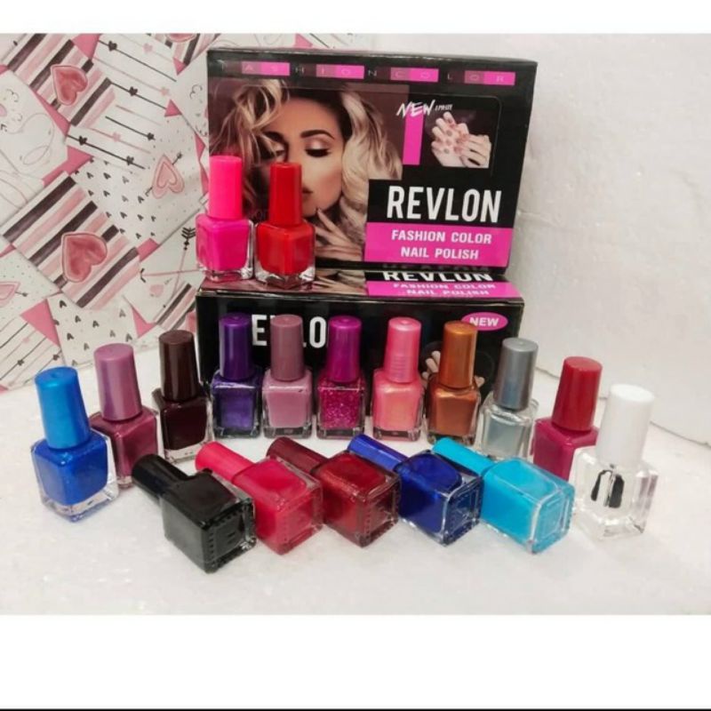 Jual [PERBOX ISI 24PC] KUTEK MURAH REVLON/NAIL ART REVLON | Shopee ...