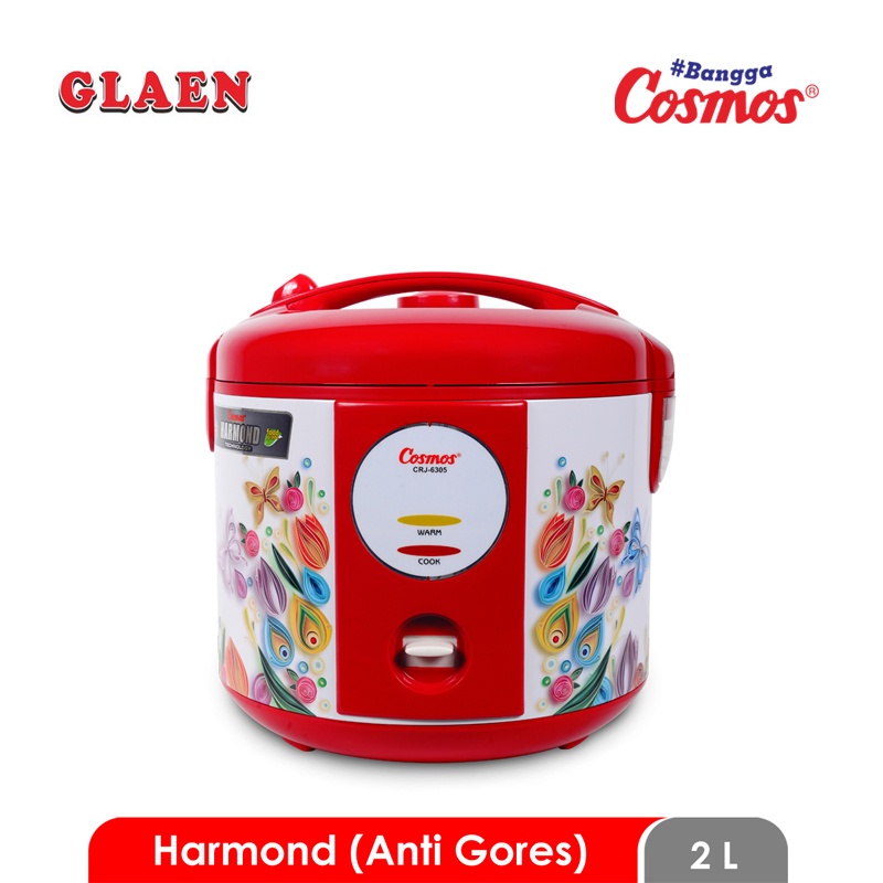 Jual Rice Cooker Cosmos 2 Liter CRJ-6305 | Magic Com Cosmos 2 Liter ...