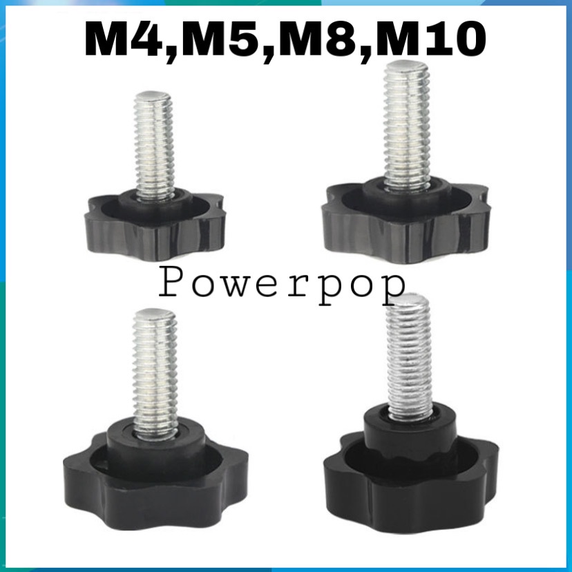 Jual Baut Knop Star M4 M5 M6 M8 M10 / Baut Kuping Pegangan / Baut ...