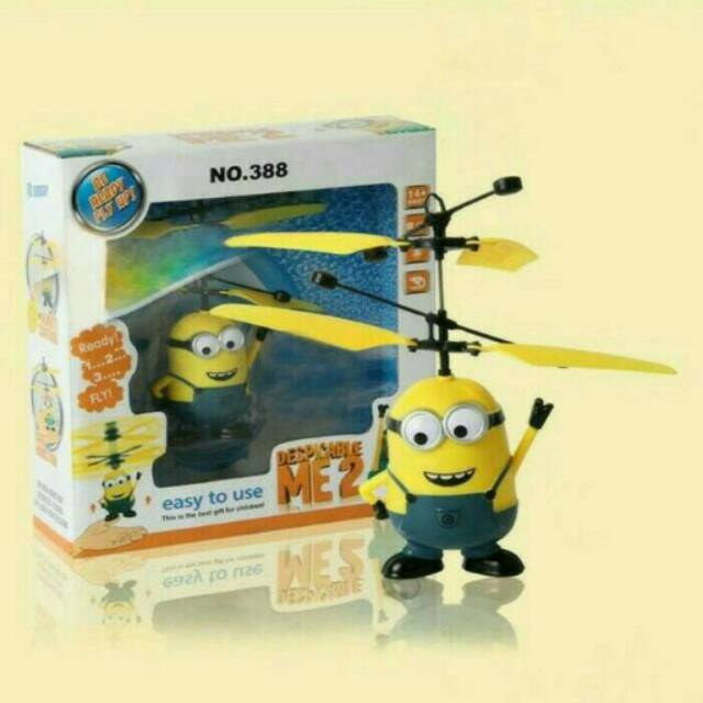 Jual Despicable me Flying Minions dengan sensor ketinggian | Shopee ...