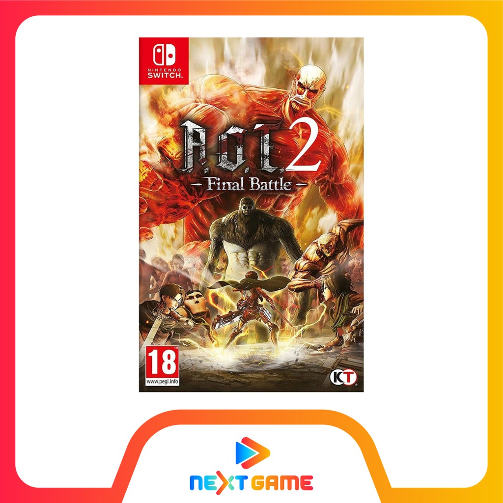 Jual Nintendo Switch AOT 2 - Attack on Titan 2 Final Battle | Shopee ...