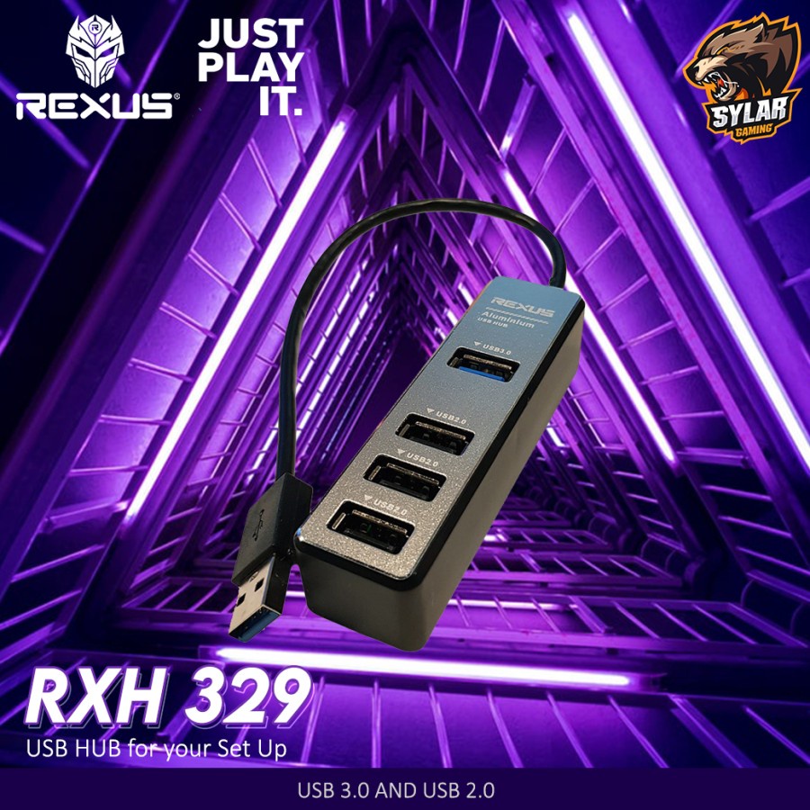 Jual Rexus RXH 329 Usb Hub | Shopee Indonesia