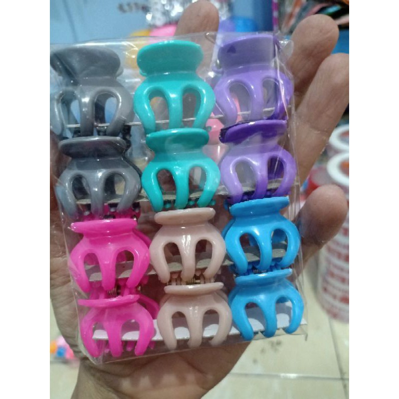 Jual (60gr) 1pak jepit rambut JEDAI KECIL isi 12 pcs | Shopee Indonesia