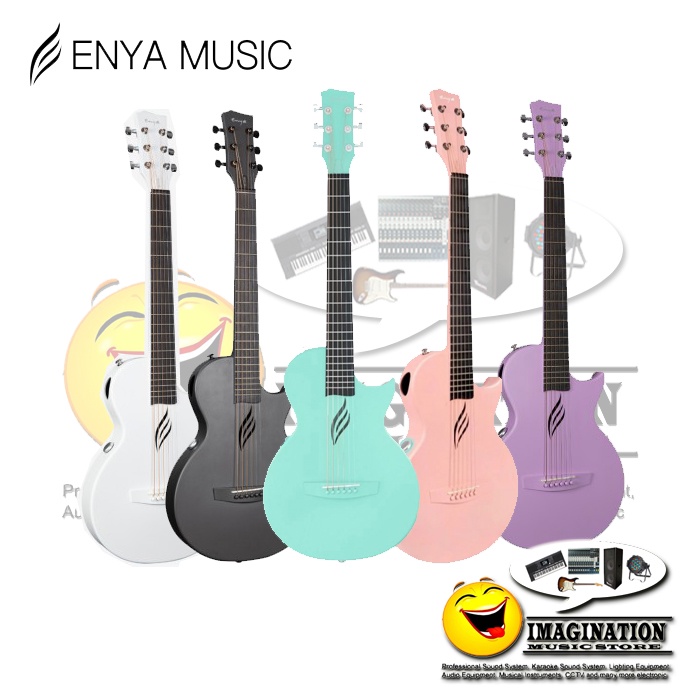 Jual Enya Nova Go Ai The Smart Carbon Fiber Acoustic Guitar | Shopee Indonesia