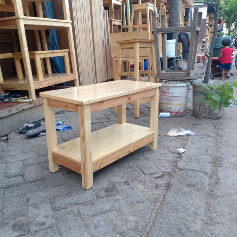 Jual meja susun 2 meni L 35 P 70 T 45 RP 190000 | Shopee Indonesia