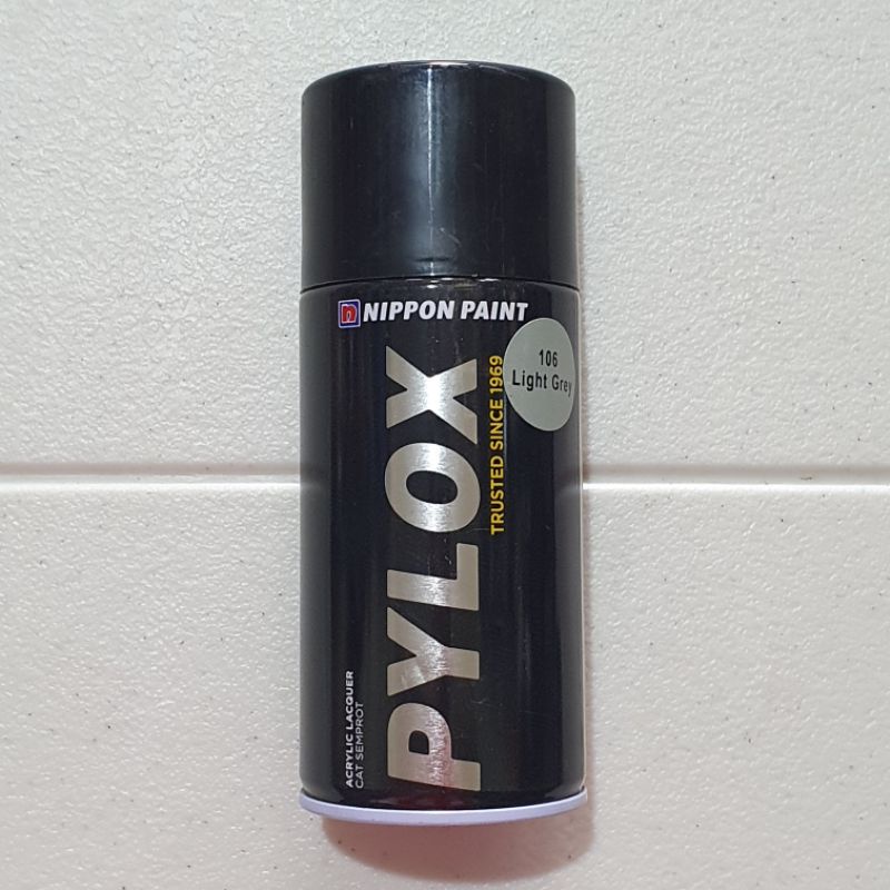 Jual Pylox Nippon Light Grey-106 Abu-abu muda/ Cat Semprot / Pilox abu ...