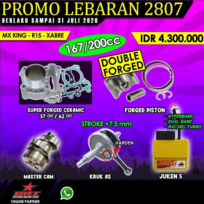 Jual PROMO LEBARAN 2807 (MX KING/R15/XABRE) | Shopee Indonesia