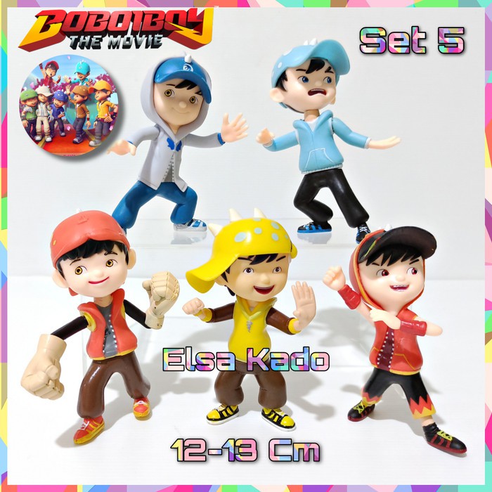Jual Figure Boboiboy Set Mainan Anak Topper Cake Hiasan Kue Ultah ...