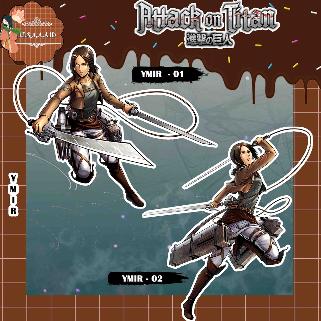Jual Standee akrilik Attack on Titan / action figure Attack on titan ...