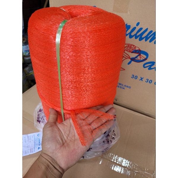Jual polynet jaring buah 1000 meter merah hijau kuning putih | Shopee ...