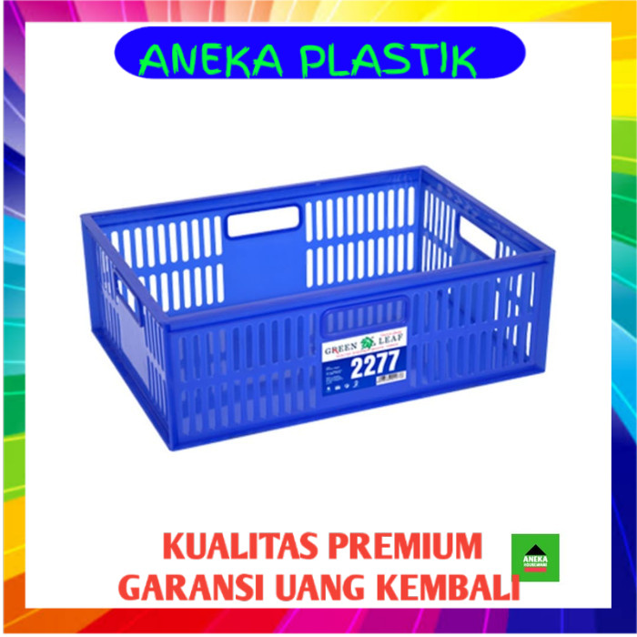 Jual GREEN LEAF - BOX CONTAINER 2277 / KERANJANG INDUSTRI / SERBAGUNA ...