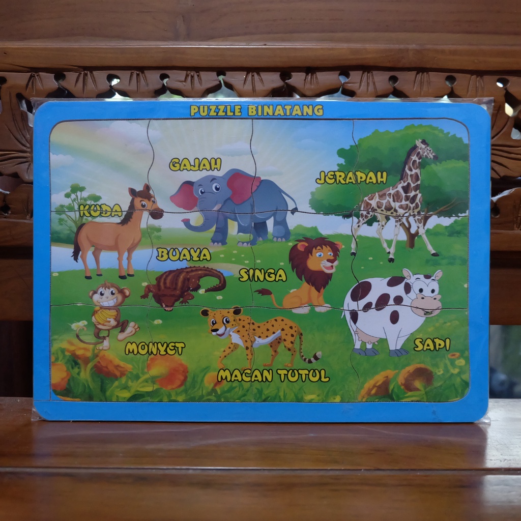 Jual PUZZLE KAYU - Mainan Edukasi Anak Aktivitas Anak Angka Huruf ...