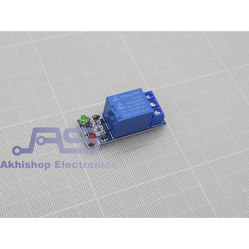 Jual 1 Channel Relay Module 5V High Level Trigger | Shopee Indonesia