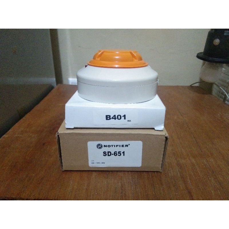 Jual Smoke detector SD-651 Base B401 NOTIFIER HONEYWELL | Shopee Indonesia