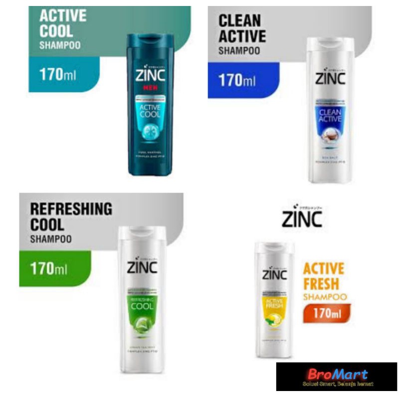 Jual ZINC Shampoo 170Ml | Shopee Indonesia