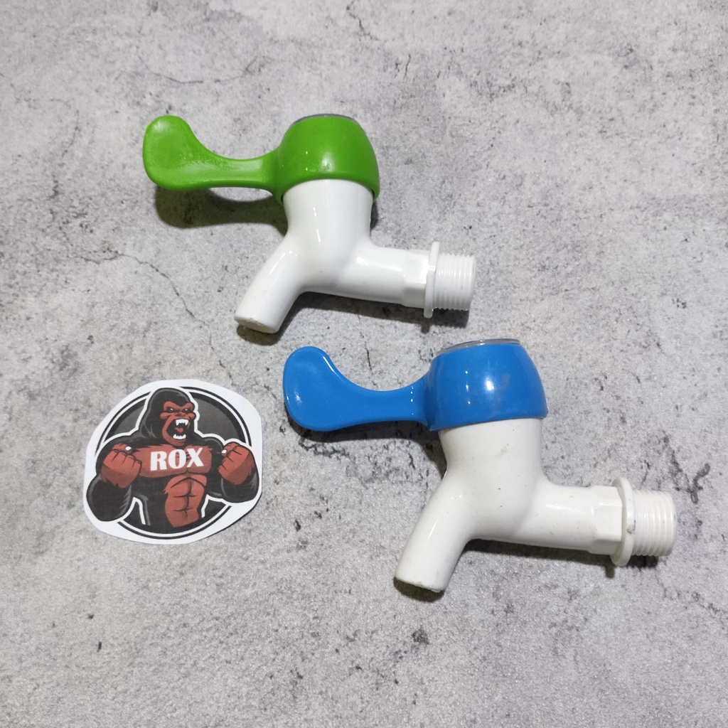 Jual Kran Jempol Keran Air Taman Tembok Model Engkol Plastik PVC ...