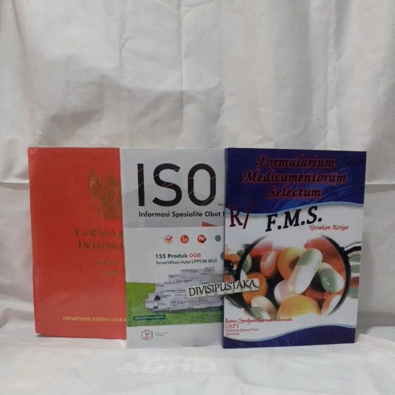 Jual Paket 3 Buku Farmasi : ISO, FMS, FARMAKOPE INDONESIA Edisi 3 (FI 3) | Shopee Indonesia