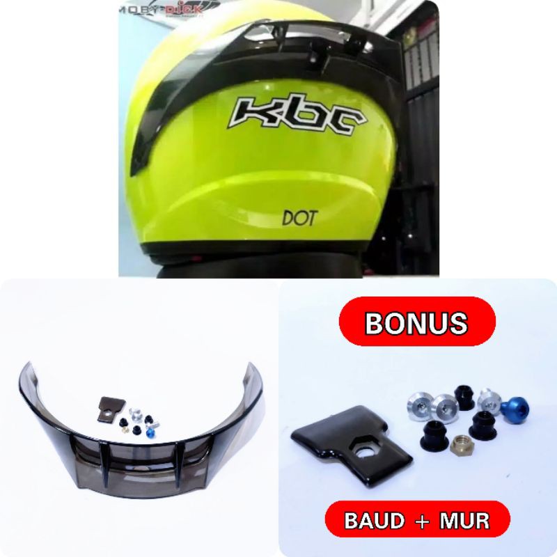 Jual Spoiler Helm Kbc 3D GPR PNP Helm Rsv / Thx / Spoiler Helm Yamaha ...