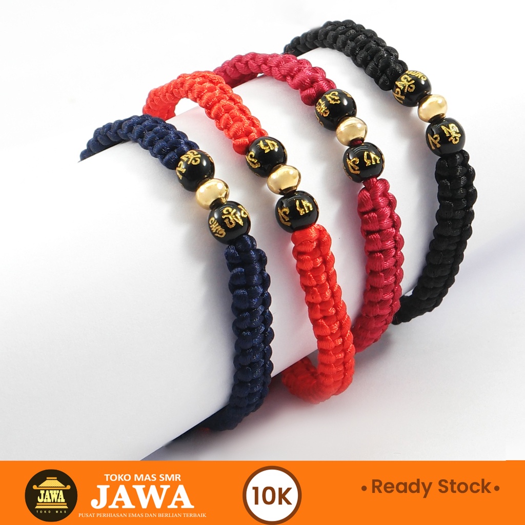 Jual Gelang Tali Emas Fawny Kadar 10 Karat Toko Mas Jawa | Shopee Indonesia