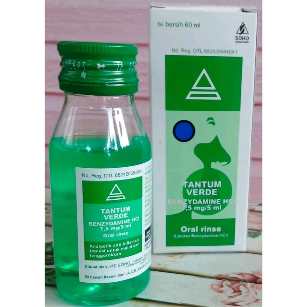 Jual TANTUM VERDE ORAL RINSE OBAT KUMUR SARIAWAN BAU MULUT | Shopee ...
