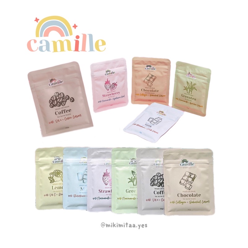 Jual 𝐌𝐀𝐒𝐊𝐄𝐑 - CAMILLE BEAUTY MASKER WAJAH ( LANGSUNG KIRIM ) | Shopee Indonesia
