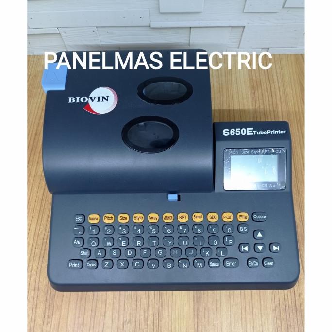 Jual Mesin print cetak Marker Tube Biovin s650e untuk OMT KABEL MARKER ...
