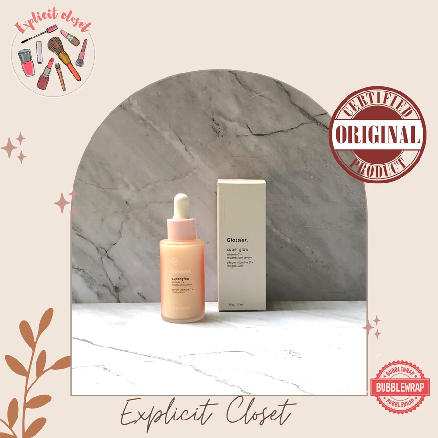 Jual EXPL-GLOSSIER Super Glow Vitamin C + Magnesium Serum 30ml | Shopee Indonesia
