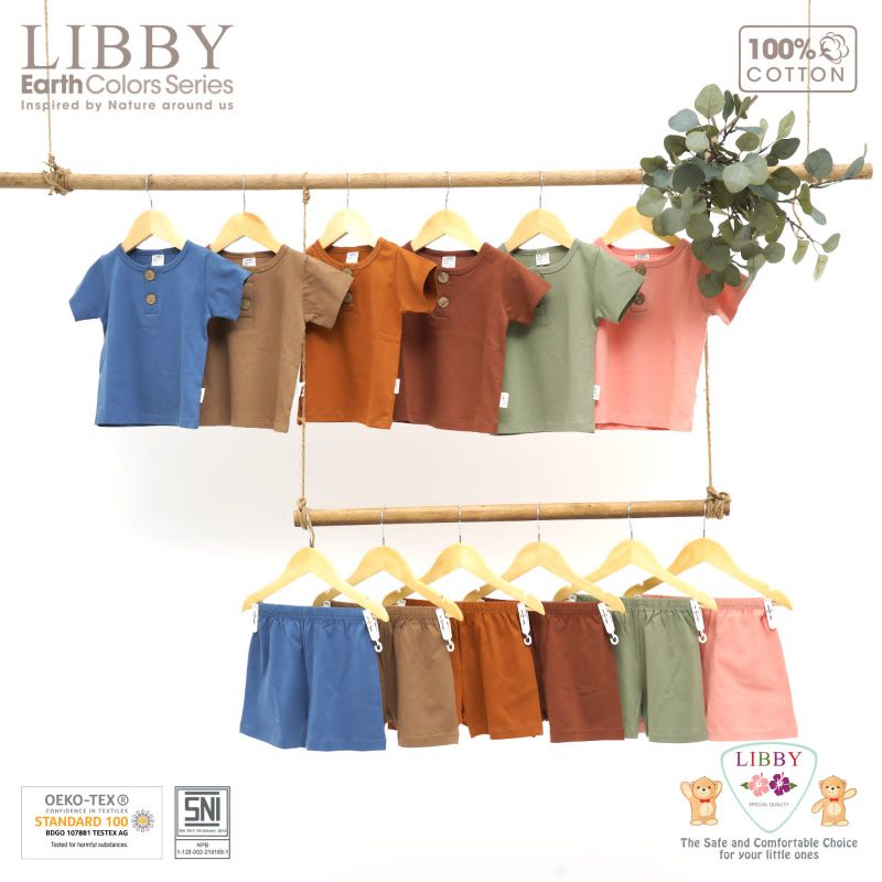 Jual LIBBY EARTH SERIES Stelan Oblong Pendek Celana Pendek (1stel ... Jual LIBBY EARTH SERIES Stelan Oblong Pendek Celana Pendek (1stel ...