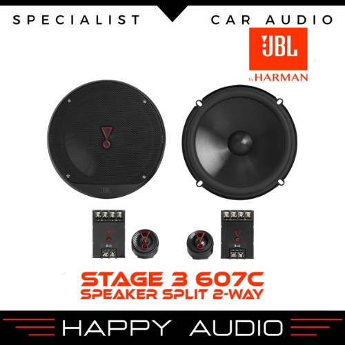 Jual Speaker Split 2-Way JBL STAGE 3 607C 6.5 Inch Audio Mobil 100% ORIGINAL NEW | Shopee Indonesia